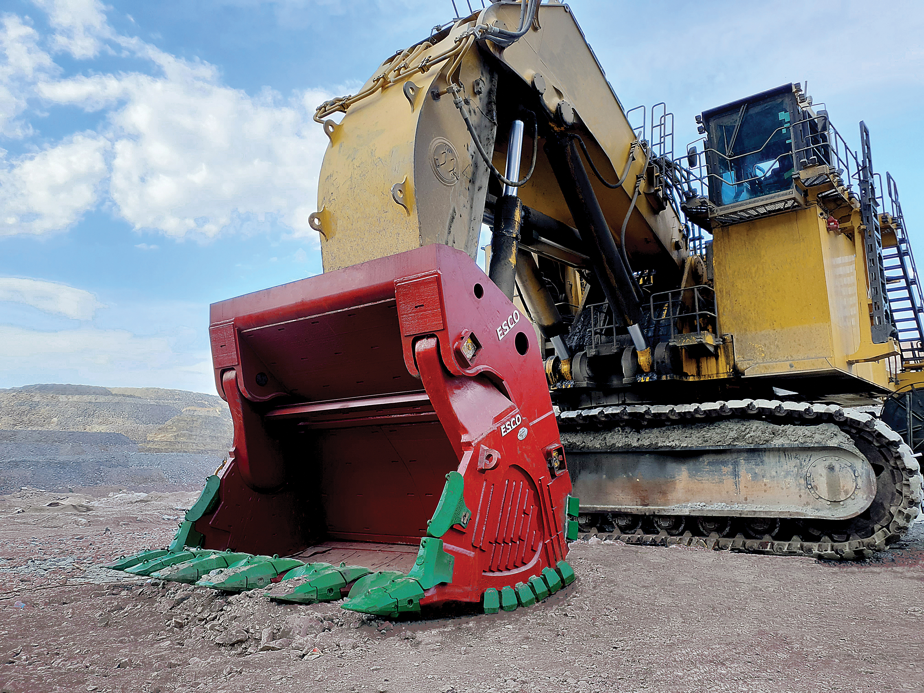 ESCO® Face Shovel Bucket Optimises Haul Truck Pass-Matching | Weir