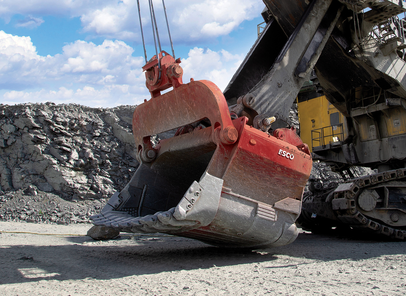 ESCO® mining bucket GET, lip systems, and wear protection products | Weir
