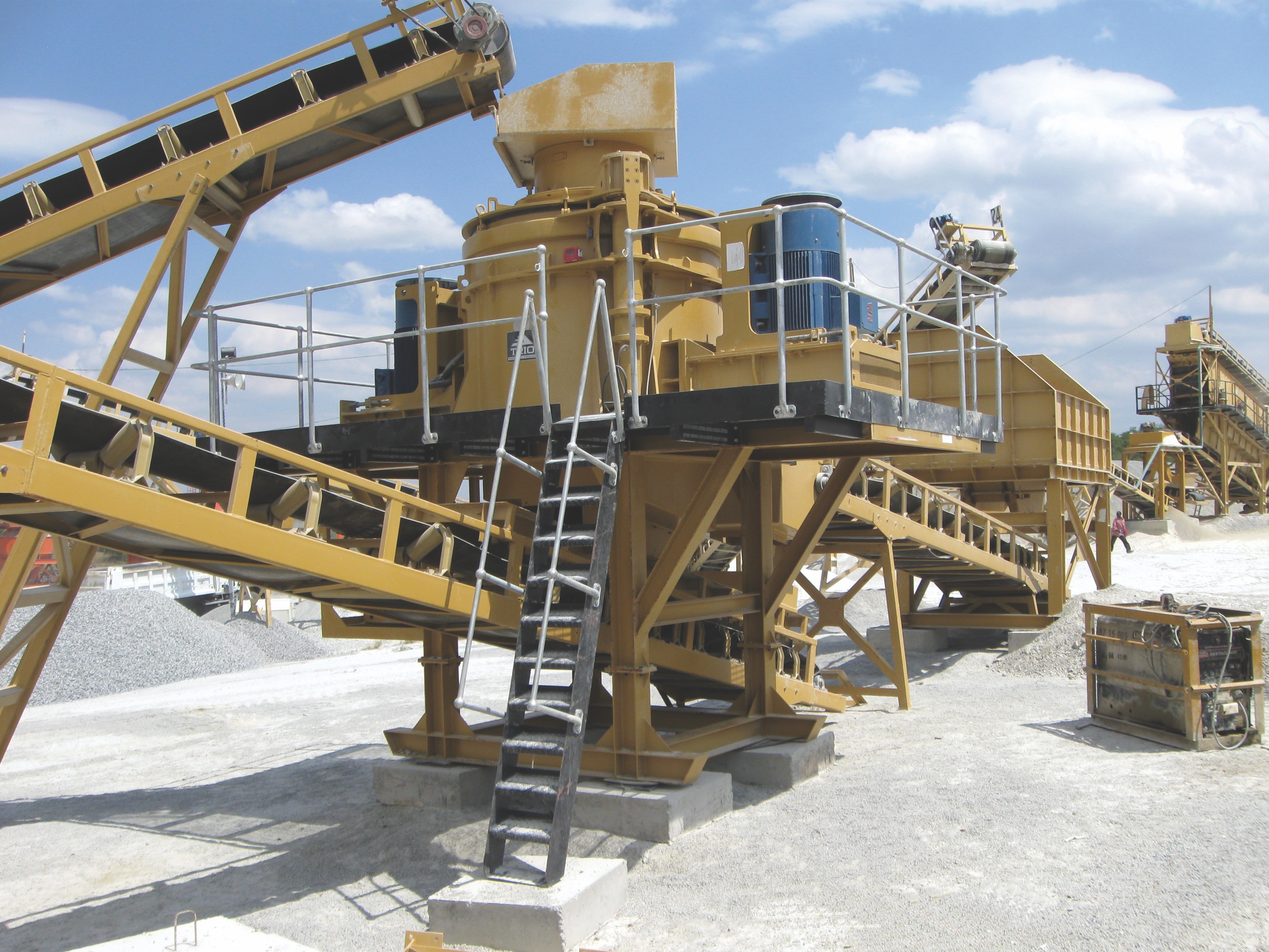 Our Range of Trio® Vertical Shaft Impactor Crushers | Weir