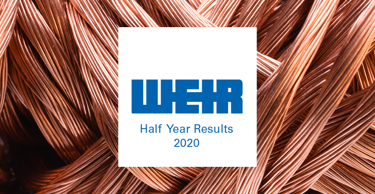 The Weir Group PLC reports its interim results for the six months ended ...