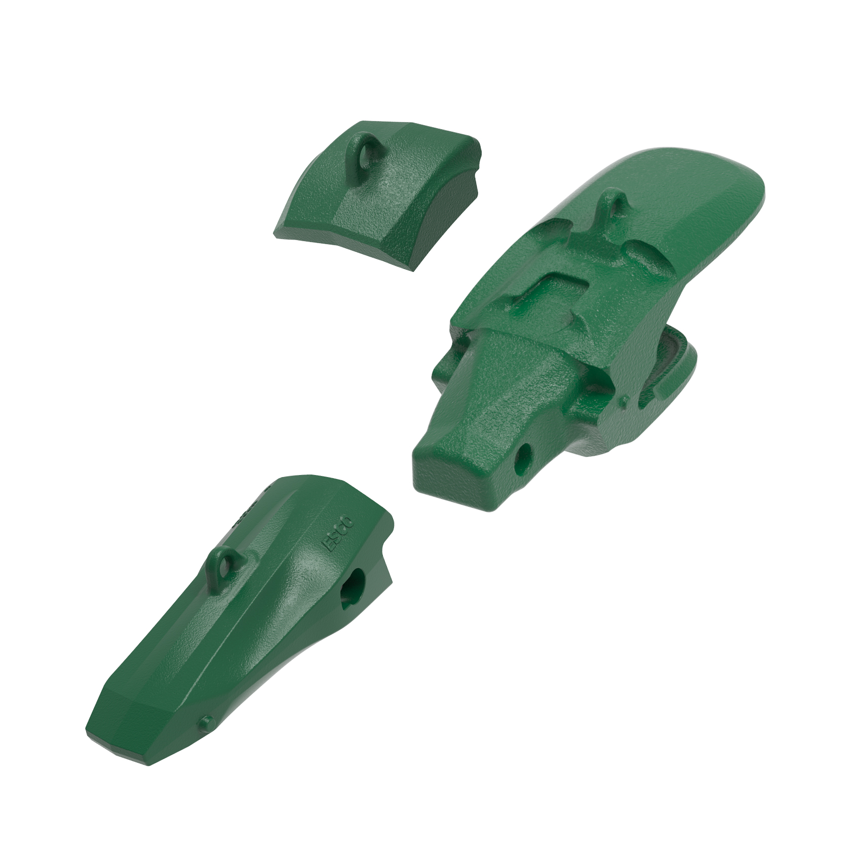 Système de dents d'excavatrice pour godets à lèvres à plaques | Weir